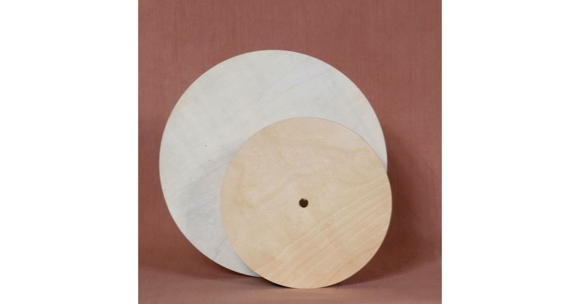 Fa óralap kerek, 40cm - Falapok