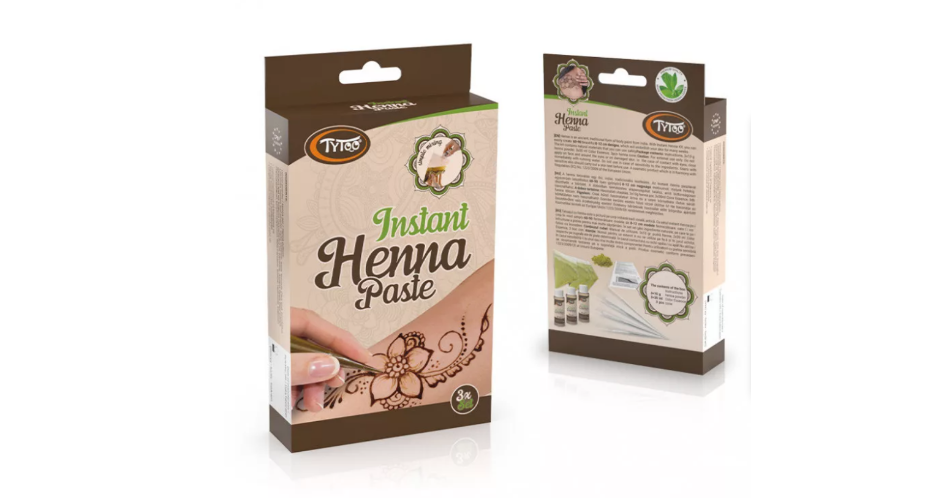 Instant Henna Paszta 3 db/cs - Henna