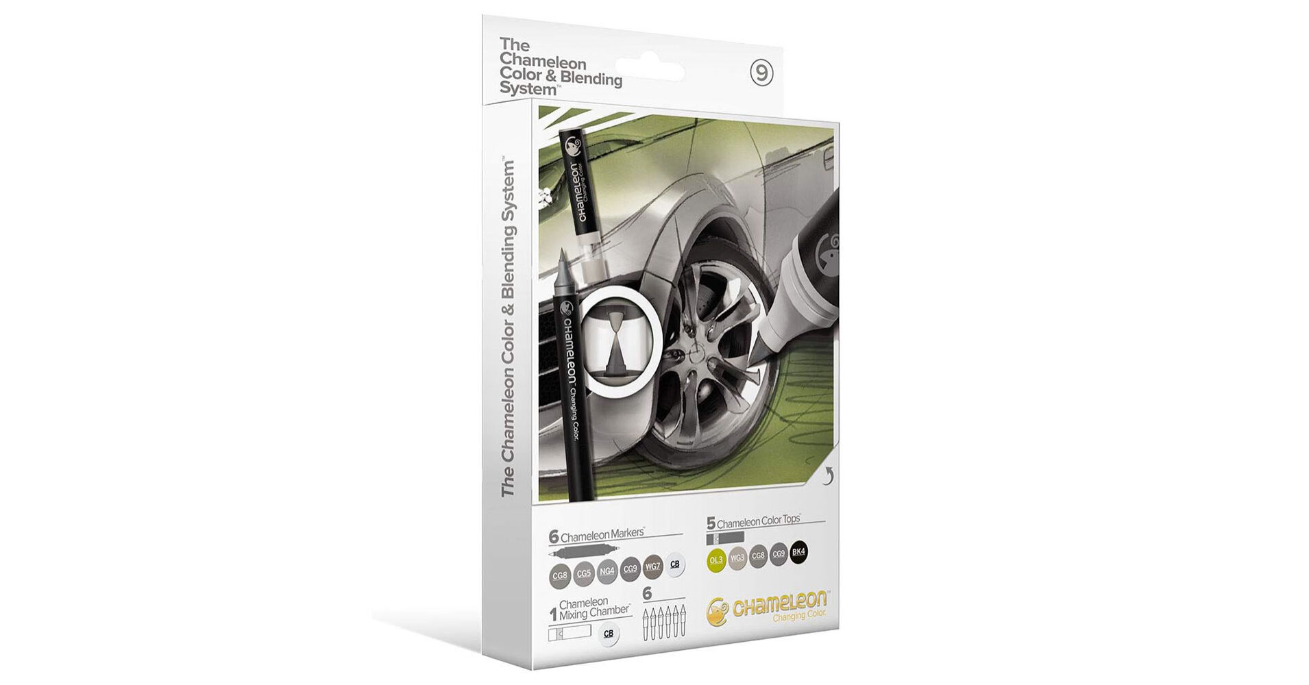 Chameleon Color System készlet, 17 db – #9 - Chameleon Color Tones ...