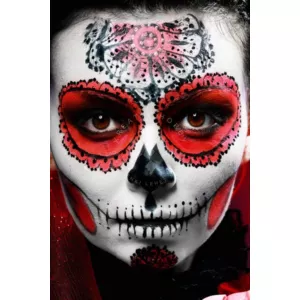 Piros tubusos arc- és testfesték, 12ml - Arc és testfestékek